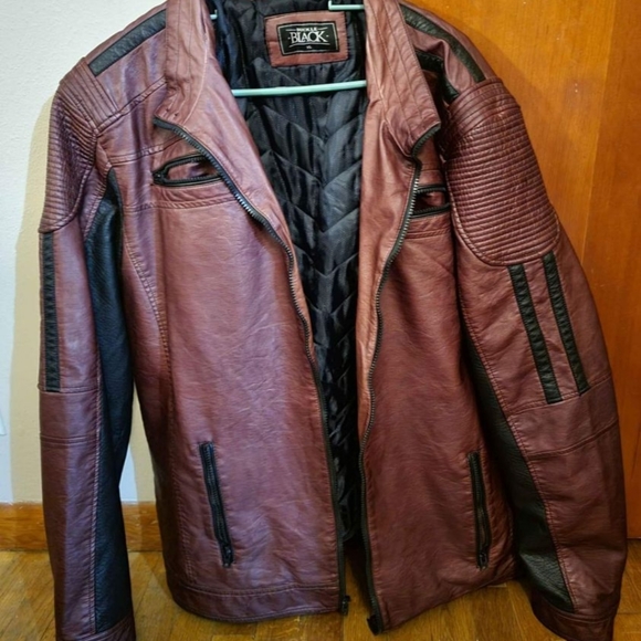 Buckle | Jackets & Coats | Mens Buckle Black Leather Jacket | Poshmark
